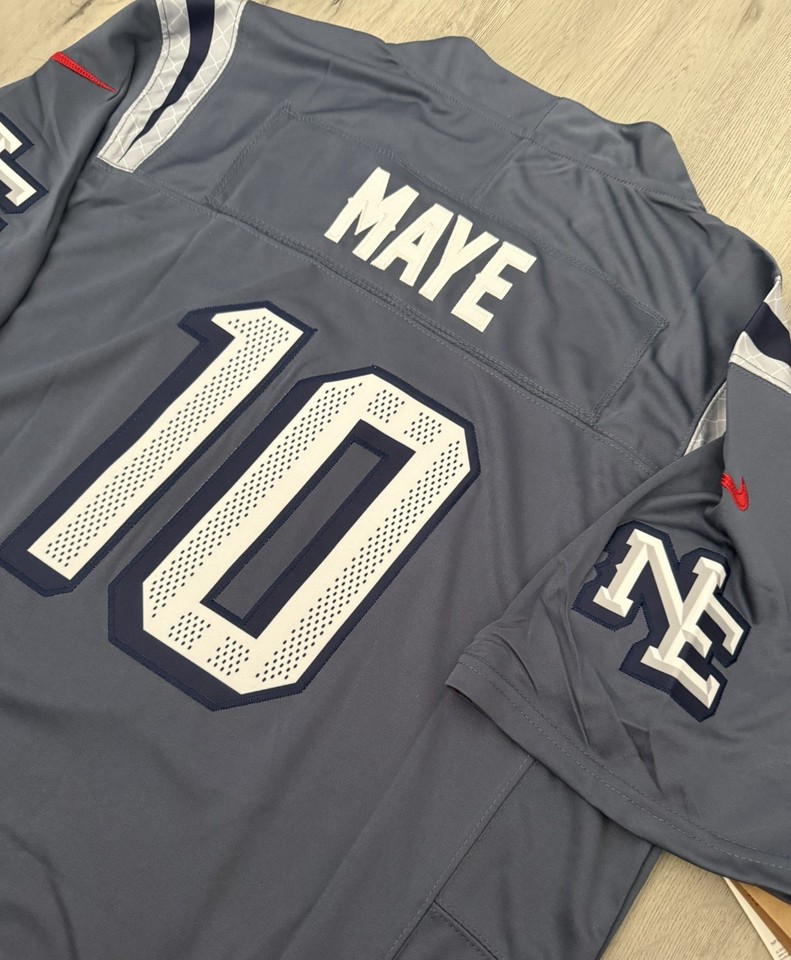 Drake Maye New England Patriots Rivalry Jersey Men’s Large NWT | eBay