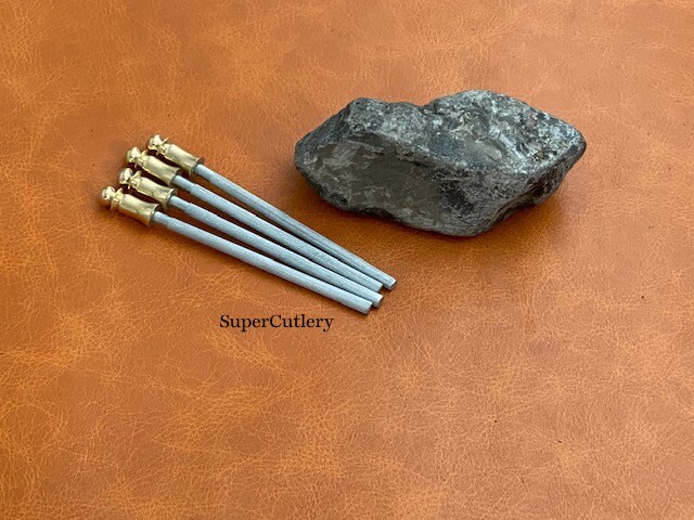 4" Honing Steel Mini Pocket Sharpening Rod Knife Tool Sharpener for ...