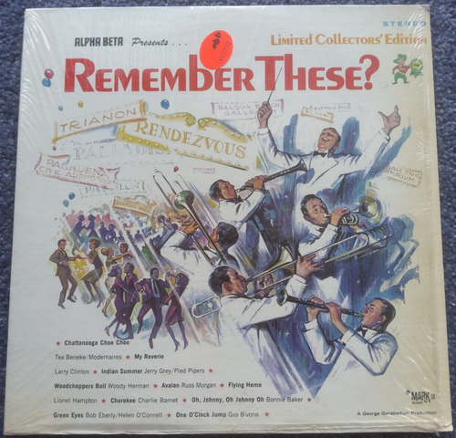 ALPHA BETA presents REMEMBER THESE? ~ VINTAGE LP SHRINK EX ~ LTD ...