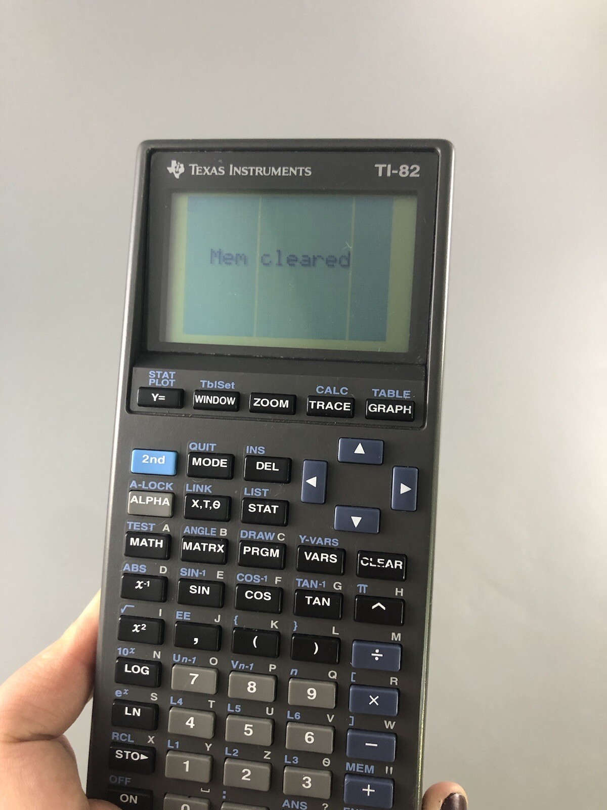 Texas Instruments Ti-82 Plus Graphing Calculator Works D.5.1 | eBay