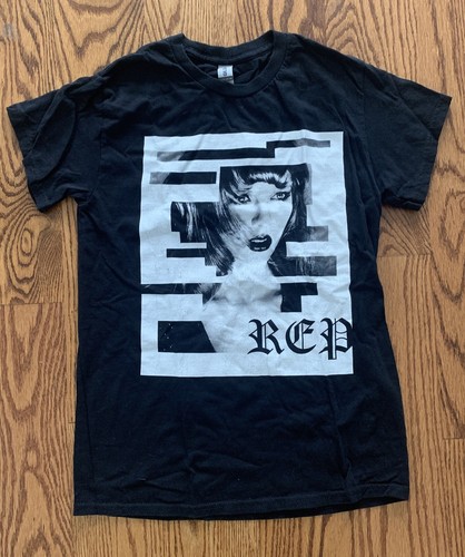 TAYLOR SWIFT REP Black T-shirt size S | eBay
