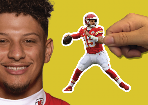 Patrick Mahomes Sticker Decal Vinyl Kansas Chiefs Football Car Truck ...