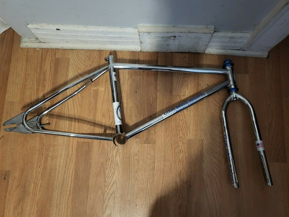 OLD SCHOOL BMX 1981 COOK BROTHERS 24" CRUISER FRAME FORKS HEADSET 1 of ...