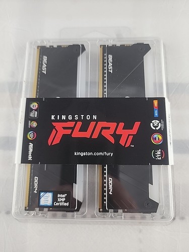 Kingston FURY Beast RGB 32GB 3200MT/s DDR4 Ram Sticks-Brand New Factory ...