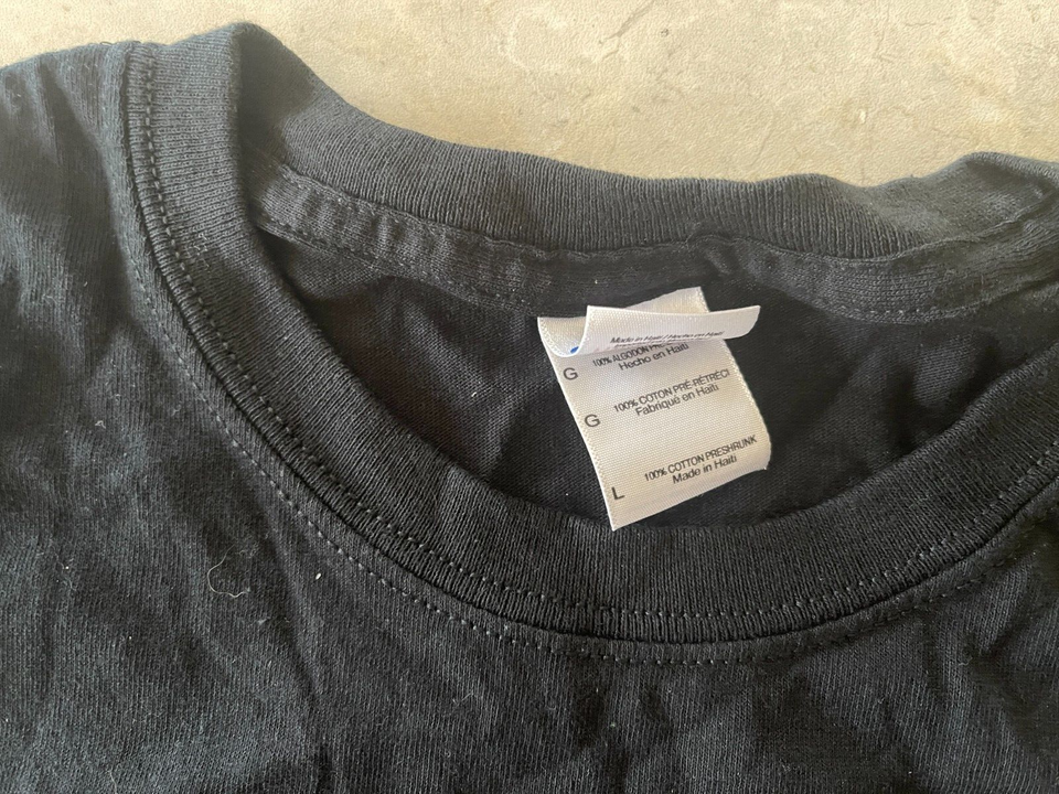 American Hero Music Festival Beaver Dam, WI 2010 T-Shirt Black Unisex L ...