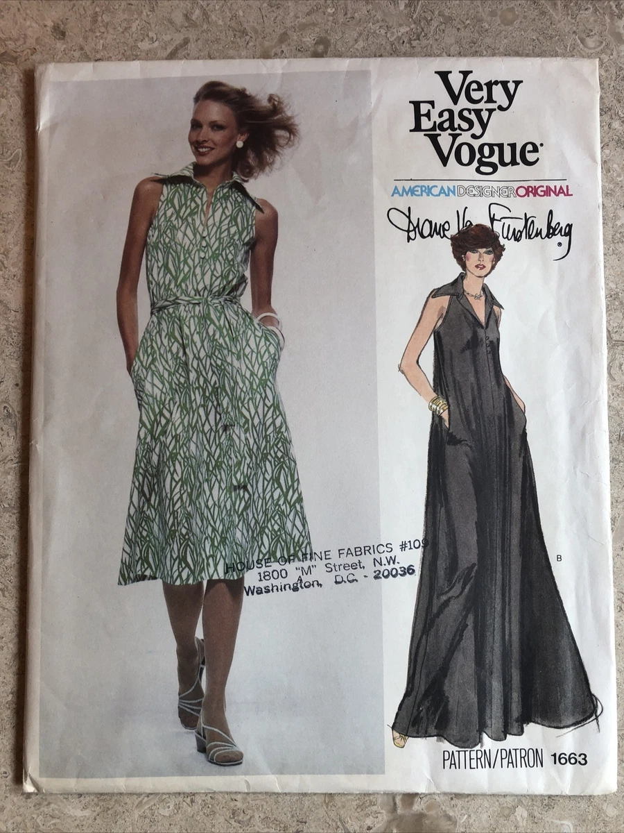 Vogue Caftan Pattern