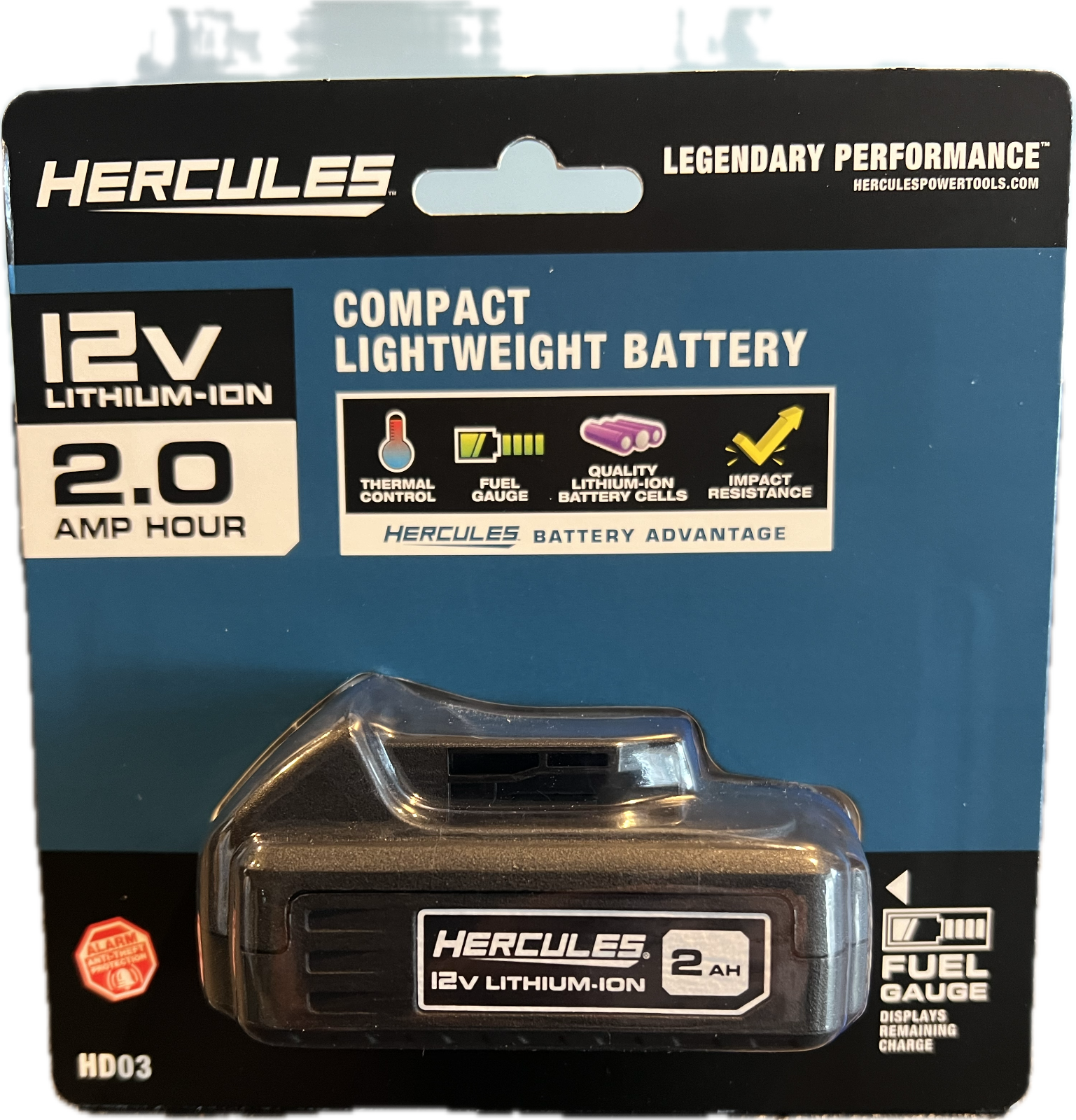 Hercules 12v Lithium Ion 2.0 Ah Battery | eBay