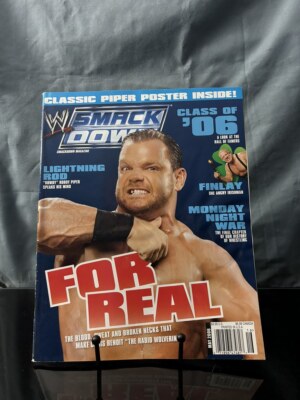 WWE WWF Smackdown Magazine Chris Benoit SEE DESCRIPTION | eBay