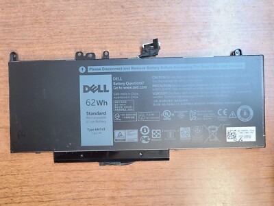 ORIGINAL DELL LATITUDE E5570 7.6V 62Wh 8260mAh LI-ION BATTERY 6MT4T ...