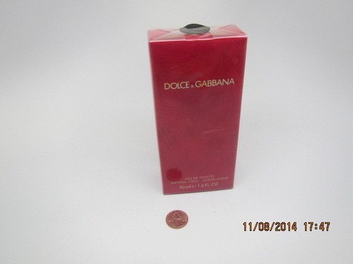 1st VERSION SEALED DOLCE GABBANA D&G RED BOX Women PARFUM/EDT 1.6oz ...