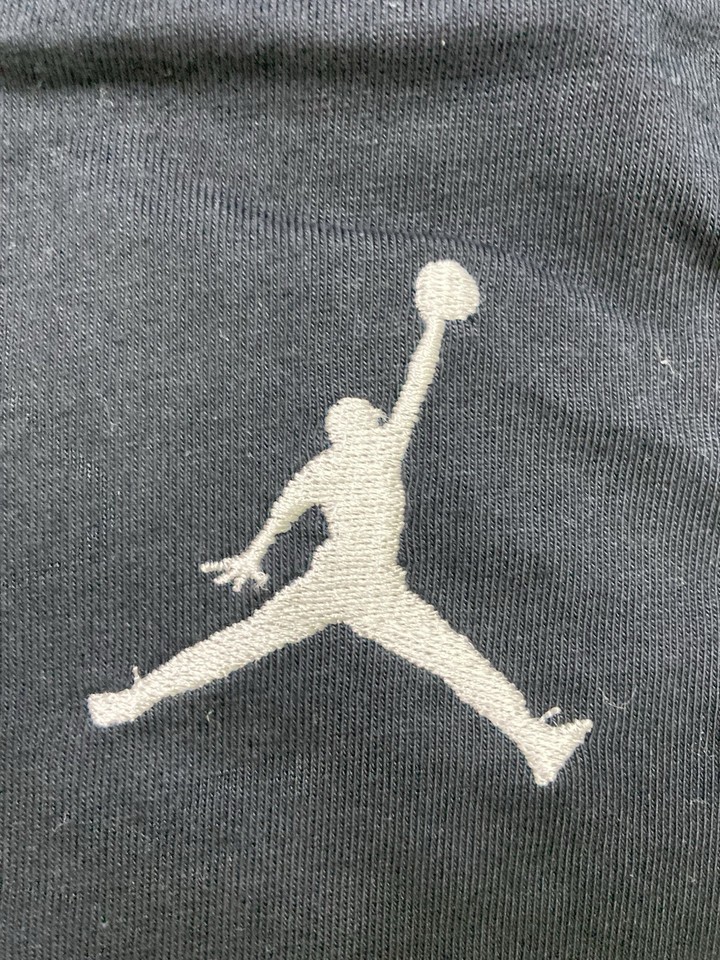 Nike Air Jordan Jumpman Logo T-shirt Men XL Black Short Sleeve DC7485 ...