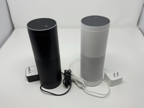 [LOT Of 2] Amazon Echo (1st Generation) Smart Assistant (1ea Black ...