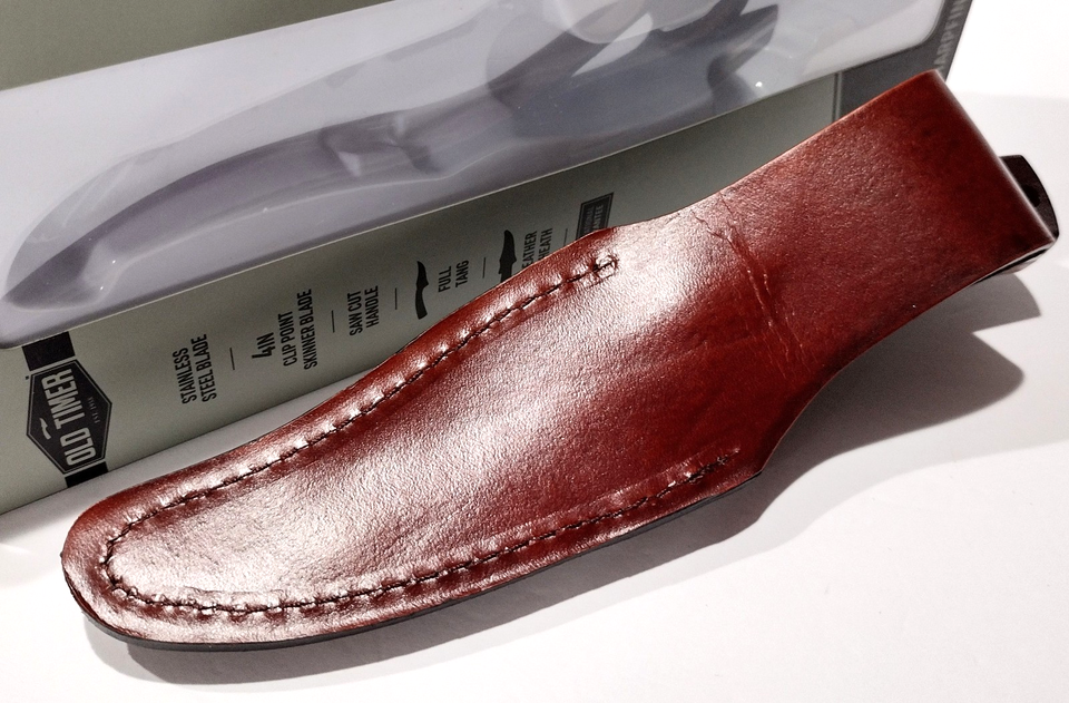 Schrade Old Timer Delrin Large Sharpfinger Upswept Hunting Skinning ...