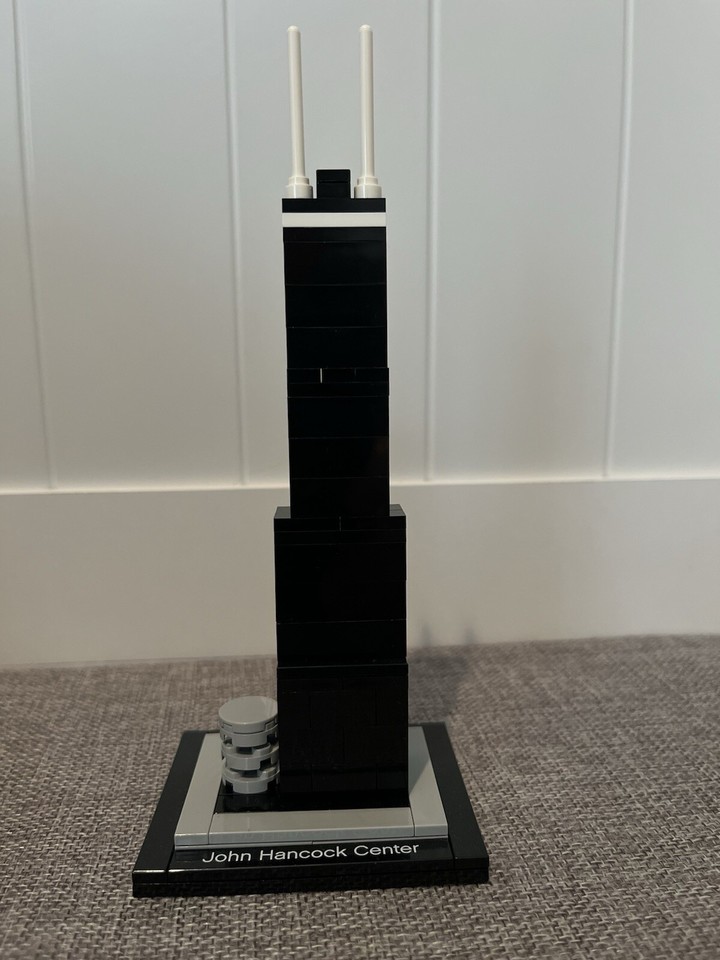 LEGO ARCHITECTURE: John Hancock Center (21001) - 100% Complete | w ...