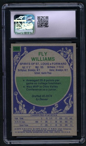1975-76 Topps - #293 Fly Williams (RC) for sale online | eBay