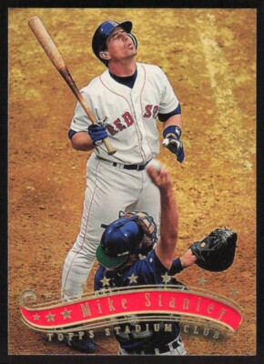 1997 Topps Stadium Club Members Only Mike Stanley #165 Boston Red Sox ...