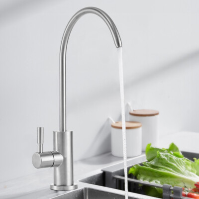 Drinking Water Tap Filter Kit System Faucet Connectors Kit Stainless ...