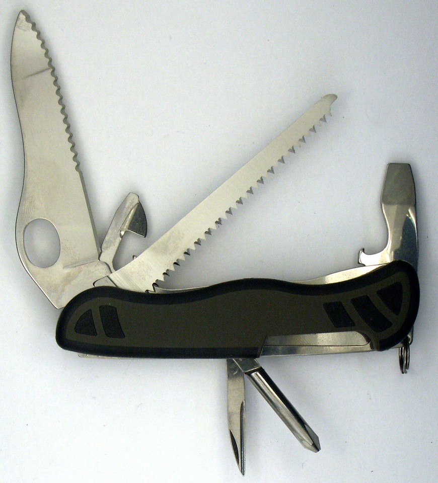 Victorinox Soldier Std Issue 111mm Swiss Army knife- dated 2014 new ...