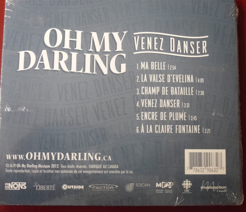 CD Venez Danser Cdep by Oh My Darling NEW SEALED 778632906327 | eBay