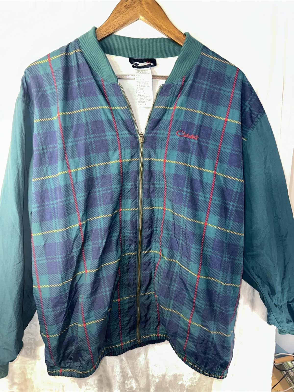 Catalina Jacket Large Vintage VINTAGE 80S/90S CATALIN… - Gem