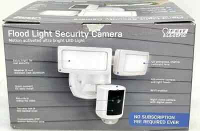 Feit LED Smart Security Flood Lights With Camera SEC3000/CAM/WIFI | eBay