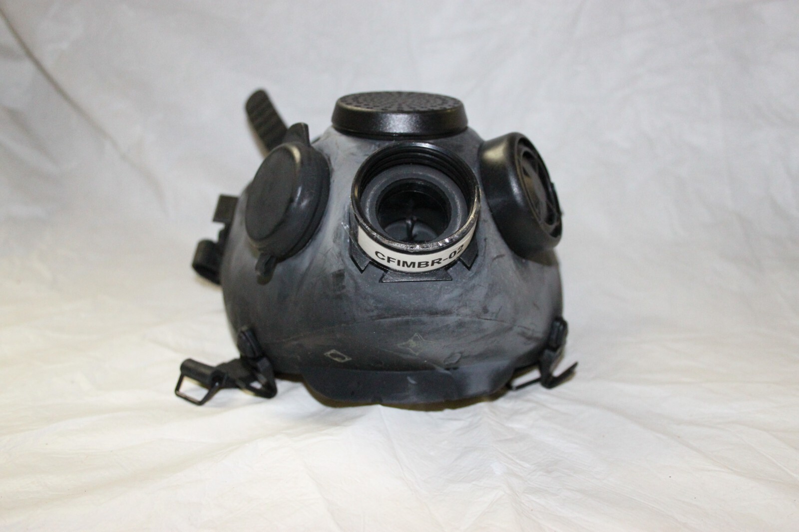 DAMAGED-HALLOWEEN MP5 Polish Gas Mask Takes 40mm NATO Filter Sz X-LARGE ...