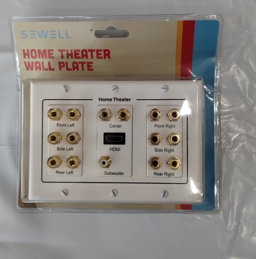 Home Theater Wall Plates