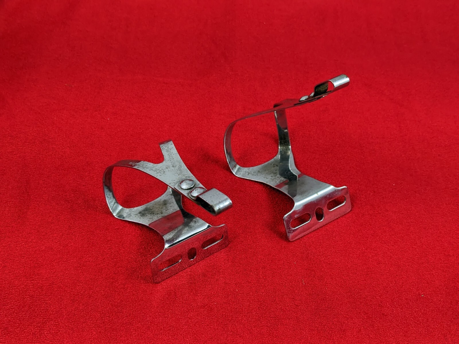 AFA Christophe Old School Toe Clips Chrome France 1970s | eBay