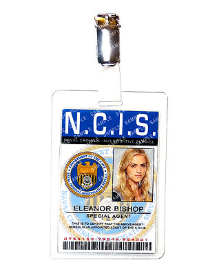 NCIS Eleanor Bishop Forensic Specialist Cosplay Costume Prop Comic Con ...
