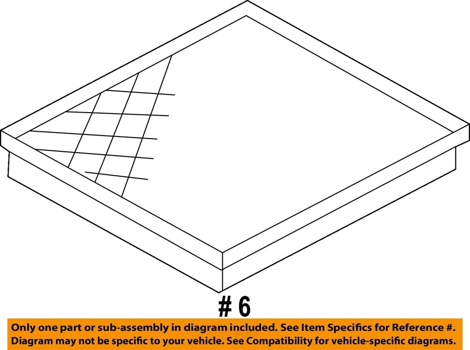 GM OEM 13-20 Impala,XTS EngineTransaxle Air Intake-Air Filter 22753242 ...
