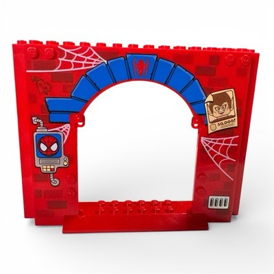 LEGO Juniors Spider Man Archway Panel Marvel Super Heroes Hideout Set ...