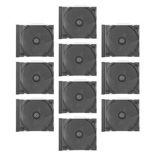 10 Pcs Boîte À Disque CD En Plastique Étuis Dvd Boîtier De Stockage | eBay