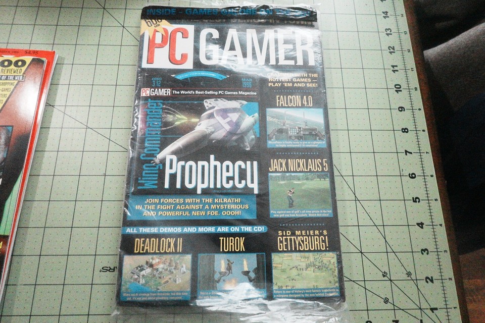 PC Gamer March 1998 Computer Video Game Fourth Annual Awards Years Best ...