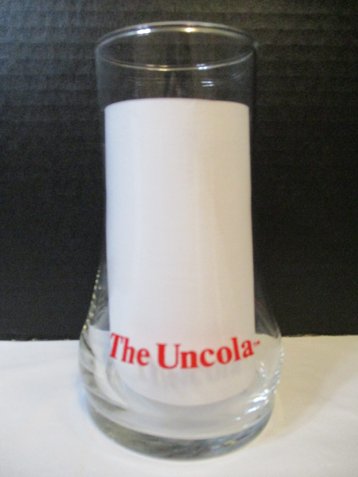 Vintage 7Up The Uncola Glass Inverted Upside Down 7 Up | eBay