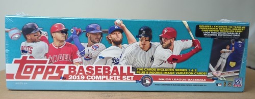 Sealed 2019 Topps Baseball Complete Set - Rookie Variation | eBay