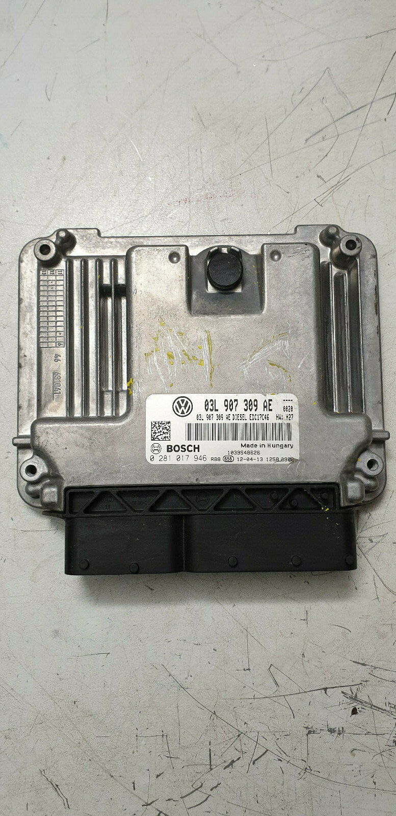 VOLKSWAGEN 03L907309AE 0281017946 Motor ECU Engine Module Unit Bosch ...
