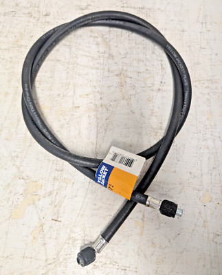 Yellow Jacket 16872 Ammonia Charging Hose, 72" L, 1/4" Straight Flare x ...