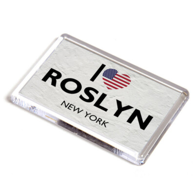 FRIDGE MAGNET - I Love Roslyn, New York - USA | eBay UK