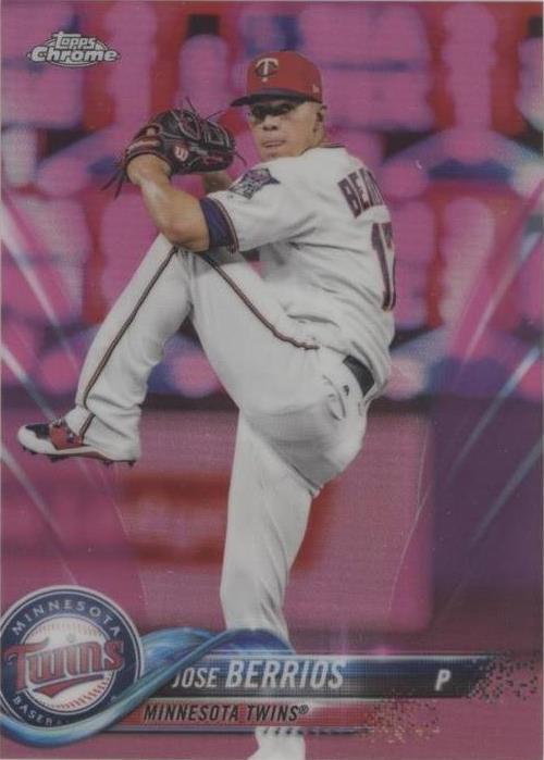 2018 Topps Chrome - José Berríos #187 Pink Refractor for sale online | eBay
