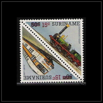 Surinam - Suriname Issue 1986 (504-505) Trains | eBay