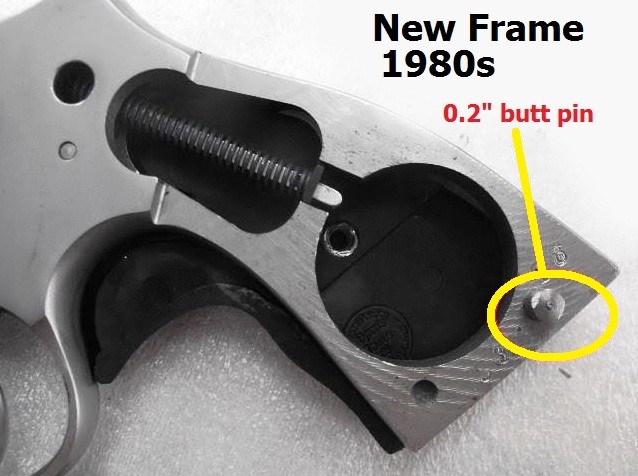 Smooth Handle grips For Taurus Medium/Large (1980s) .357 M44 607 ...