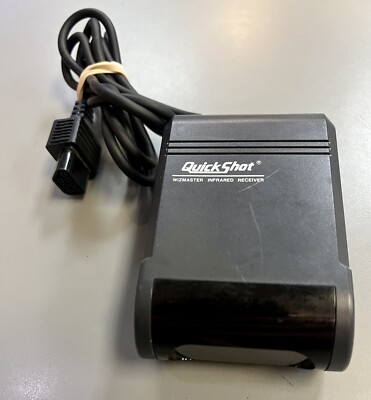 Quick Shot Wizmaster Infrared Receiver Wireless Controller QS-118-5 NES ...