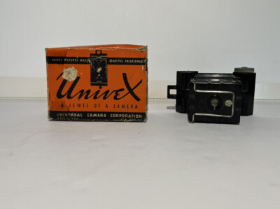 Univex Model A Vintage Bakelite Camera and Original Box | eBay