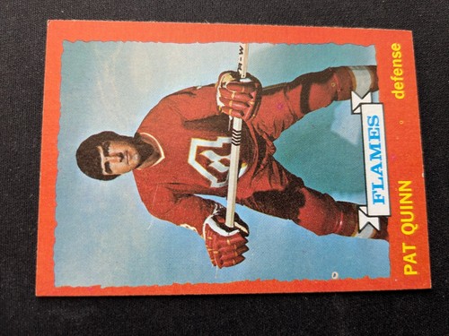 1973-74 Topps Hockey Card # 61 Pat Quinn (HOF) - Atlanta Flames (EX) | eBay