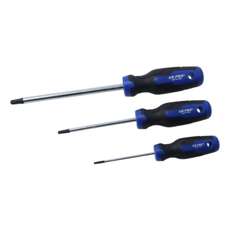 US PRO 12pc Torx Screwdriver With Set Magnetic Tips T6 to T45 | eBay UK