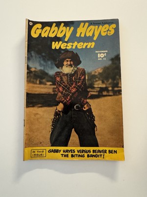 Gabby Hayes 10 Cent Western #12 Comic 1949 Fawcett Golden Age comic | eBay