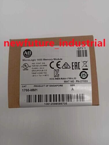 New Factory Sealed AB 1766-MM1 SER A MicroLogix 1400 Memory Module ...