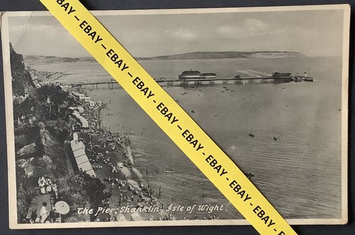 Old Postcard - The Pier, Shanklin, Isle Of Wight | eBay