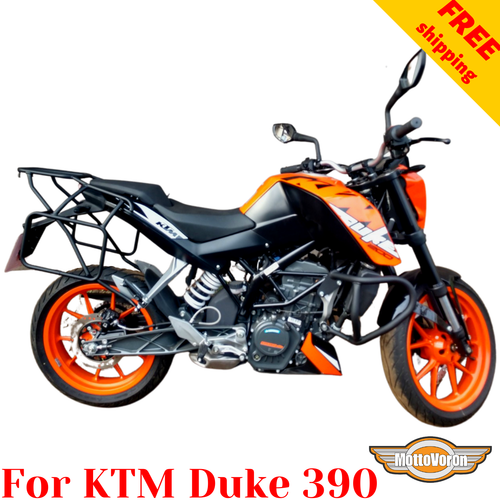 For KTM 390 Duke Luggage rack system KTM Duke 390 Pannier racks for ...