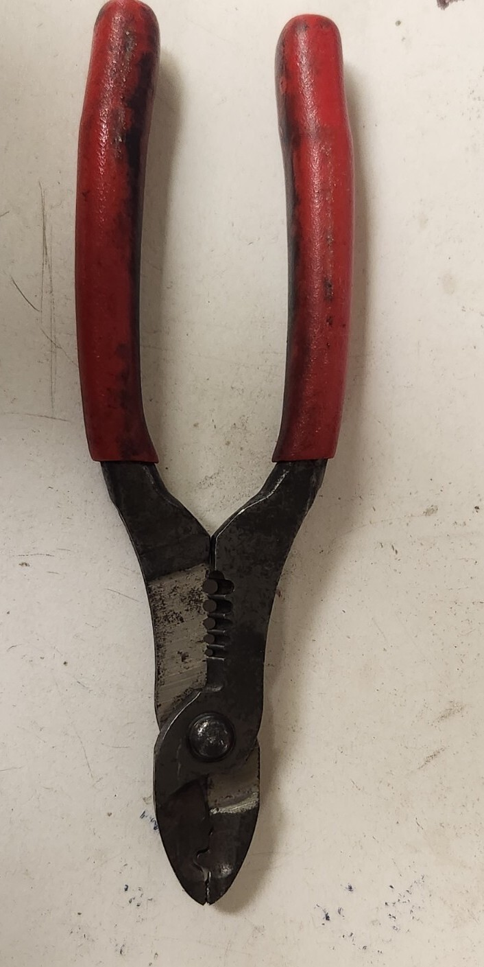 Snap-On Tools USA PWCS7CF Red Soft Grip Wire Stripper. Cutter & Crimper ...